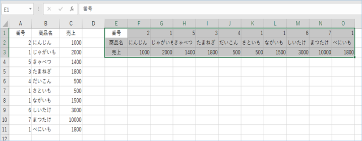 Excel表で行と列を入れ替える方法！最終行取得も！ - エク短｜Extan.jp